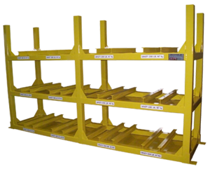 Heavy Die Storage for 2,000 lb Dies on Assembly Line - Aura Systems Inc.